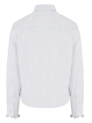 Ports 1961 Pompom Button-down Shirt - White
