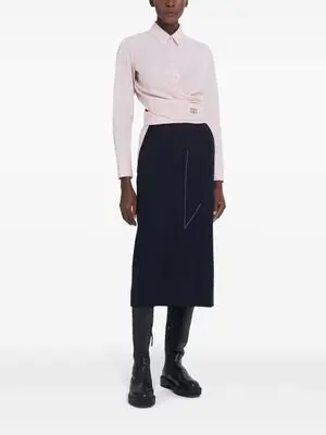 Ports 1961 Wrap Cotton Shirt - Pink