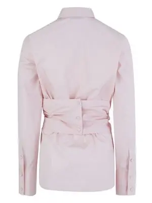 Ports 1961 Wrap Cotton Shirt - Pink