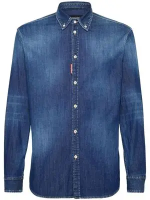 Dsquared2 Dark-wash Relaxed Shirt