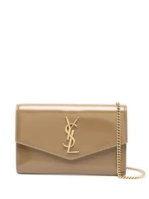 Saint Laurent Uptown Clutch Brown
