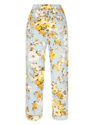 JUCCA Floral-print Trousers