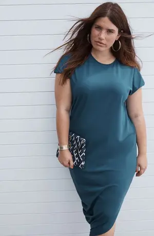 Universal Standard Geneva Dress - Lapis