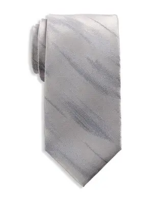 SYNRGY BY DXL Synrgy By DXL Tonal Wave Neck Tie Grey