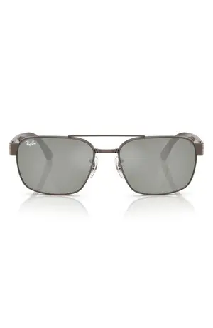 Ray-ban 58mm Square Sunglasses