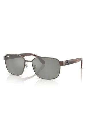 Ray-ban 58mm Square Sunglasses