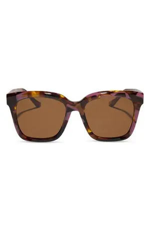 DIFF DIFF Eyewear Meredith Square Sunglasses Brown