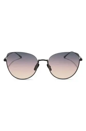 DIFF Eyewear Kinsley Round Sunglasses - Twilight Gradient
