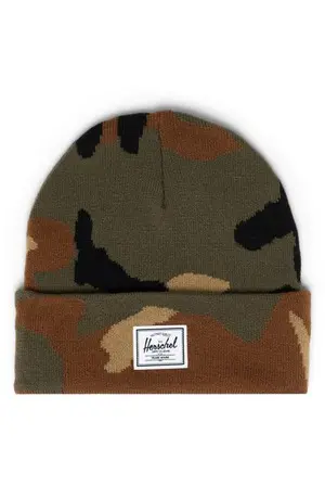 Herschel Supply Co. Elmer Camo Beanie - Woodland Camo