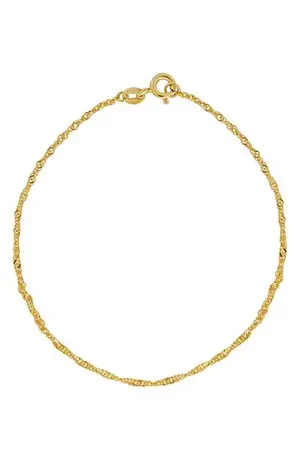 Bony Levy 14k Gold Rope Chain Bracelet - 14k Yellow Gold