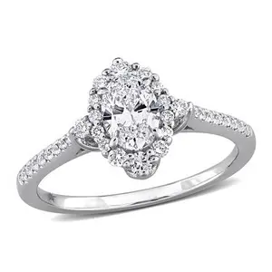 JULIANNA B. 14k Lab-grown Diamond Engagement Ring - White Gold