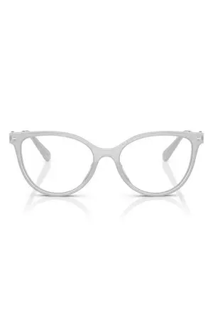 Tory Burch 53mm Cat Eye Eyeglasses - Grey
