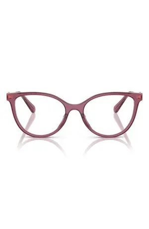 Tory Burch 53mm Cat Eye Eyeglasses - Purple