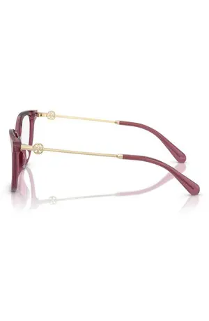 Tory Burch 53mm Cat Eye Eyeglasses - Purple