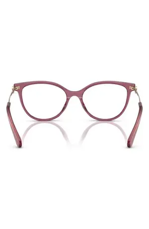 Tory Burch 53mm Cat Eye Eyeglasses - Purple