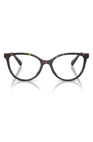 Tory Burch 53mm Cat Eye Eyeglasses - Tortoise