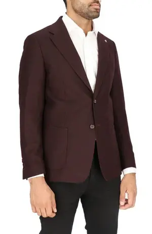 Scotch & Soda Solid Wool Sport Coat