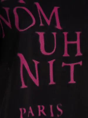 IH NOM UH NIT Cotton T-shirt - Black