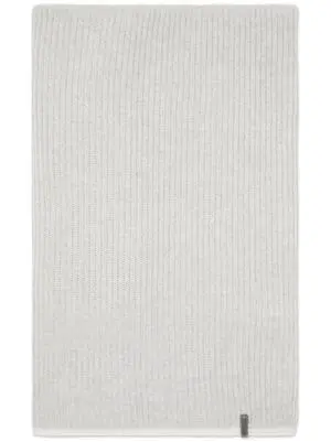 Brunello Cucinelli Cashmere Scarf - Grey