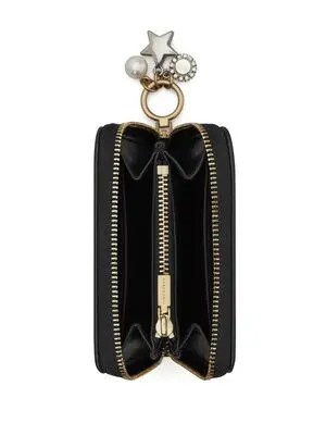 Tory Burch Kira-charm Quilted Wallet - Black