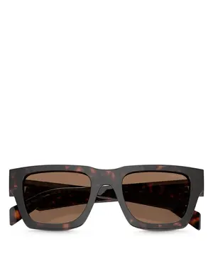 Prada Pillow Sunglasses, 50mm - Dark Brown