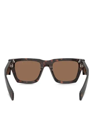 Prada Pillow Sunglasses, 50mm - Dark Brown
