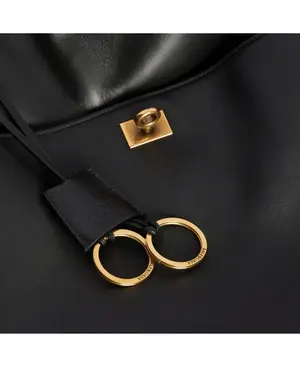 Balenciaga Rodeo Medium Handbag With Charms - Black
