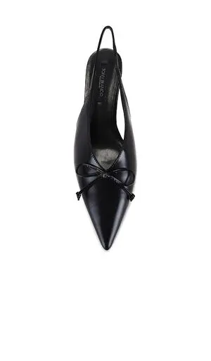 TONY BIANCO Cliche Slingback Pumps With Bow Detailing