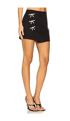 MORE TO COME Ember Mini Skirt - Black