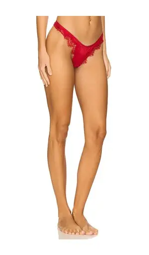 KAT THE LABEL Sorrento Thong - Red