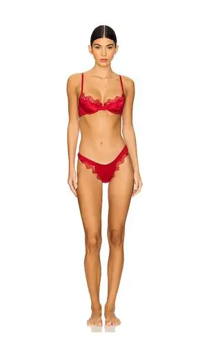 KAT THE LABEL Sorrento Thong - Red