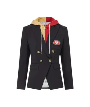 Veronica Beard San Francisco 49ers Dickey Jacket - Black