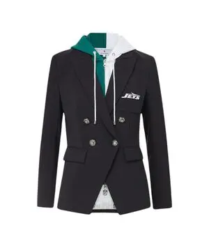 Veronica Beard New York Jets Dickey Jacket - Black#silver