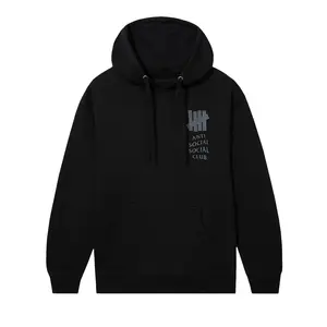 ANTI SOCIAL SOCIAL CLUB X Undefeated Lock 3m Hoodie - Black