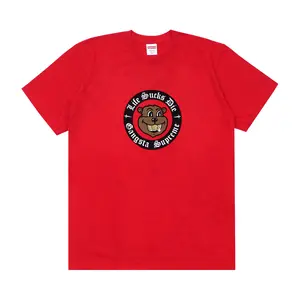 Supreme Life Sucks Die Tee - Red