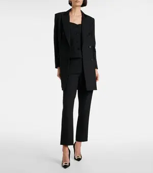 Veronica Beard Arlette Peplum Corset Top