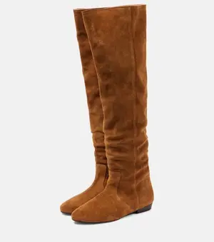 Isabel Marant Étoile Solya Suede Knee-high Boots