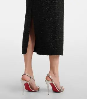 Roland Mouret Metallic Pencil Skirt