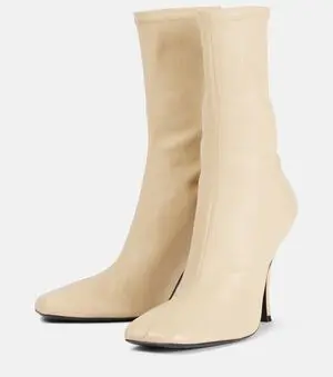 Khaite Eva Leather Boots