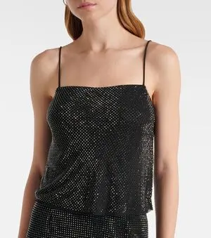 Roland Mouret Embellished Silk Chiffon Camisole