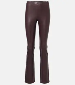 Stouls Jp Long Fla Leather Leggings