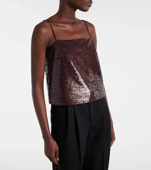 Roland Mouret Sequined Top