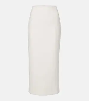 Roland Mouret Crêpe Pencil Skirt - White