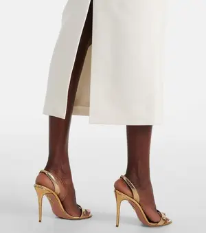 Roland Mouret Crêpe Pencil Skirt - White