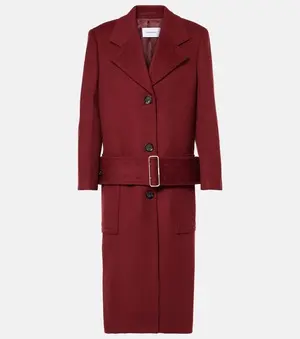 FERRAGAMO Wool And Cashmere Belted Coat