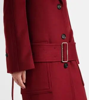FERRAGAMO Wool And Cashmere Belted Coat