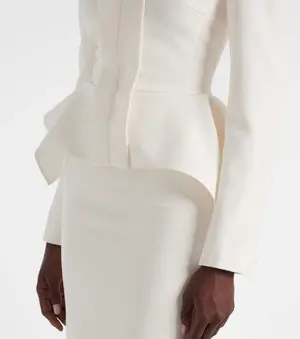 Roland Mouret Crepe Jacket