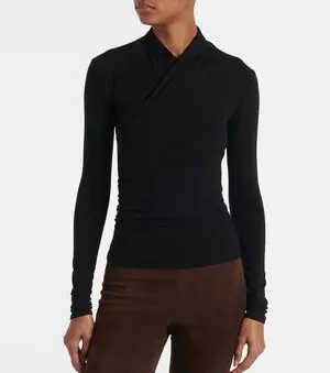 Vince Fixed Wrap Top