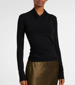 Vince Fixed Wrap Top