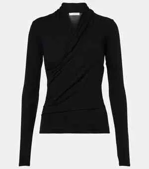 Vince Fixed Wrap Top